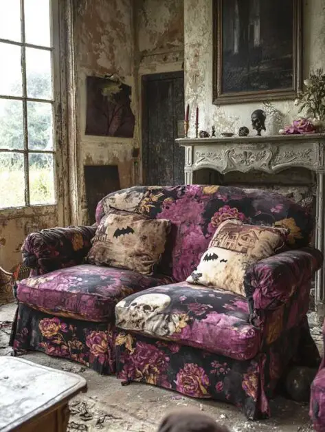 30 Ways to Turn Furniture into Spooky Halloween Decor