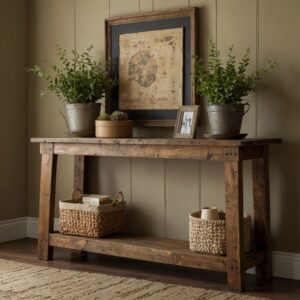 31 Creative Rustic Woodworking Plans for Every Room