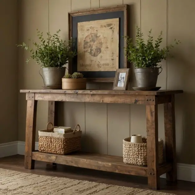 31 Creative Rustic Woodworking Plans for Every Room