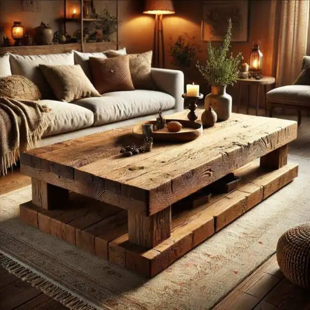 31 Creative Rustic Woodworking Plans for Every Room