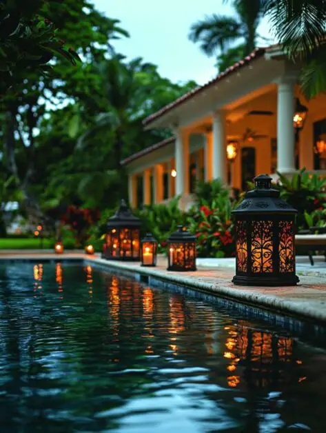 25 Best Swimming Pool Decoration Ideas for Christmas