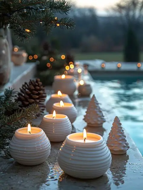 25 Best Swimming Pool Decoration Ideas for Christmas