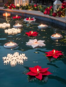 25 Best Swimming Pool Decoration Ideas for Christmas