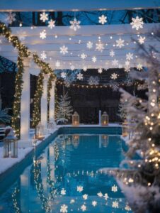25 Best Swimming Pool Decoration Ideas for Christmas