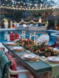 25 Best Swimming Pool Decoration Ideas for Christmas