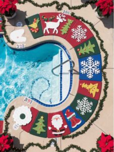 25 Best Swimming Pool Decoration Ideas for Christmas