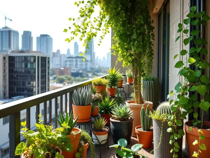 Simple Small Balcony Garden Ideas for Urban Dwellers
