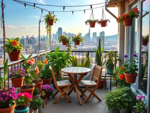 Simple Small Balcony Garden Ideas for Urban Dwellers