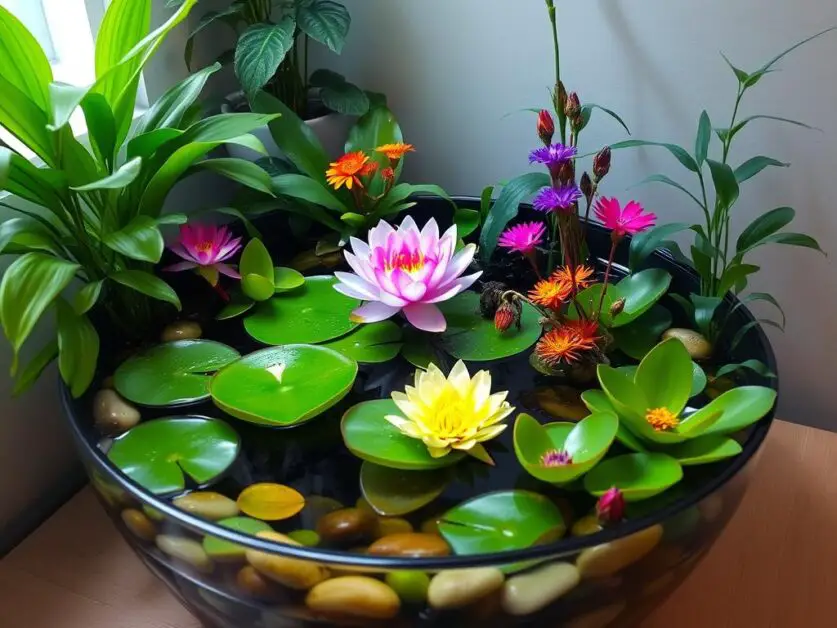 Charming Small Indoor Water Garden Ideas for Homes