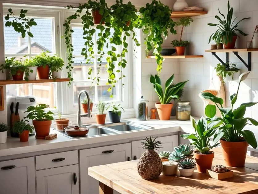 Spruce Up Your Kitchen with Plant Decor Ideas