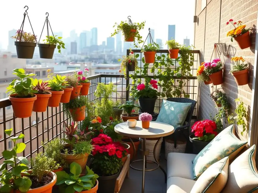 Simple Small Balcony Garden Ideas for Urban Dwellers