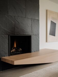 30 Inspiring Fireplace Wooden Hearth Ideas