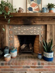 30 Inspiring Fireplace Wooden Hearth Ideas