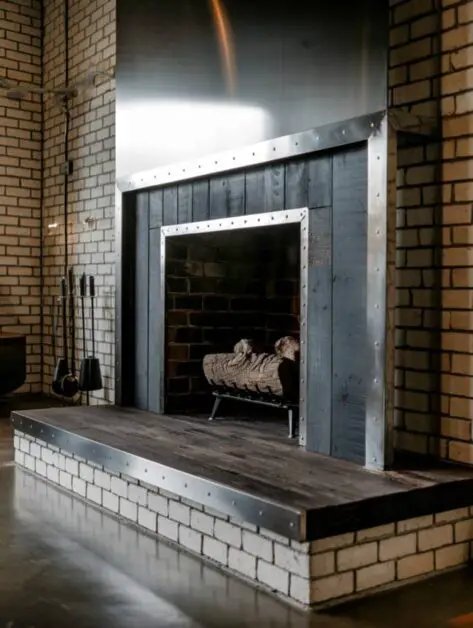 30 Inspiring Fireplace Wooden Hearth Ideas