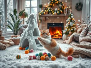 How to Create a Winter Wonderland for Your Cat