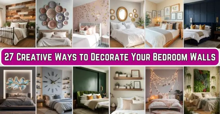 Creative Ways To Decorate Walls