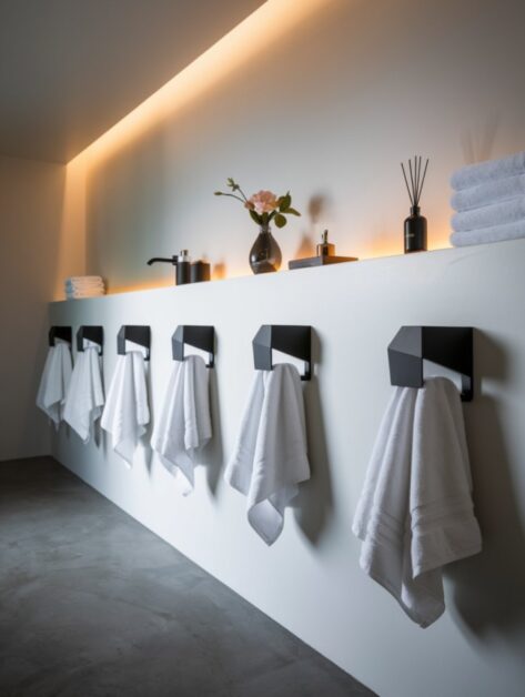 Top 30 Bathroom Towel Hanging Ideas for Stylish Spaces