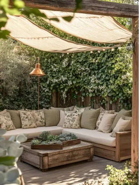 41 Outdoor Garden Seating Area Ideas for a Cozy Retreat