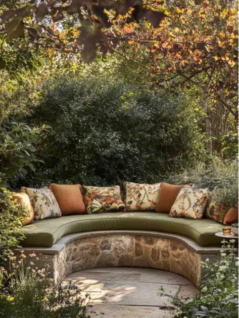 41 Outdoor Garden Seating Area Ideas for a Cozy Retreat