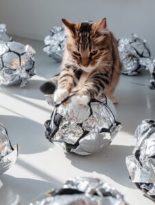 DIY Homemade Cat Toys from Household Items Your Cat Loves
