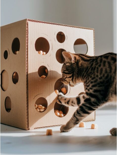 DIY Homemade Cat Toys from Household Items Your Cat Loves