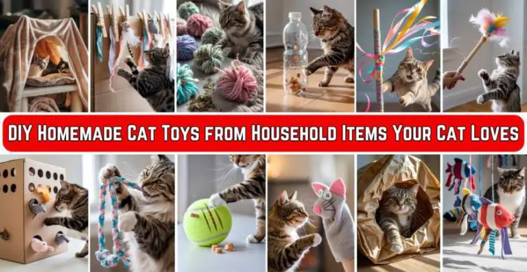 DIY Homemade Cat Toys from Household Items Your Cat Loves