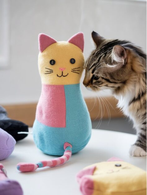 DIY Homemade Cat Toys from Household Items Your Cat Loves
